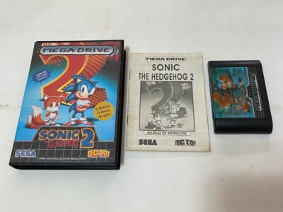 Sega Genesis Mega Drive Sonic 2 Tectoy complete box and manual 1992 | eBay