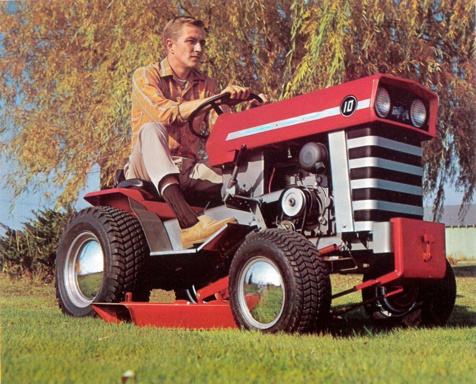 Color Brochure Massey Ferguson MF 7 10 & 12 MF7 MF10 MF12 Lawn & Garden ...