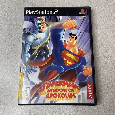 Superman Shadow of Apokolips PS2 Video Game The Animated Series NO ...