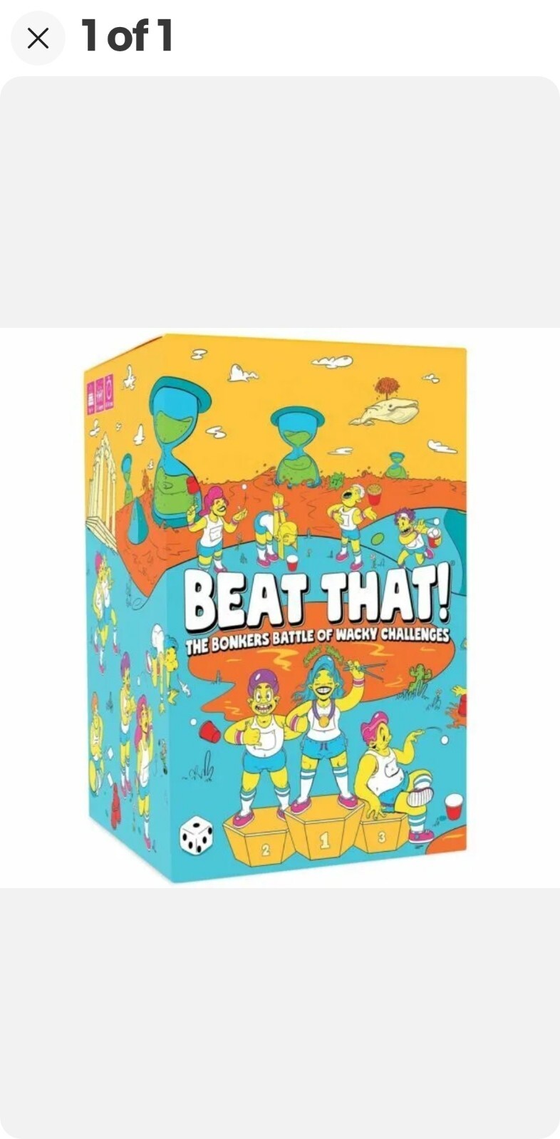 Gutter Games Beat That! The Bonkers Battle of Wacky Challenges Board ...