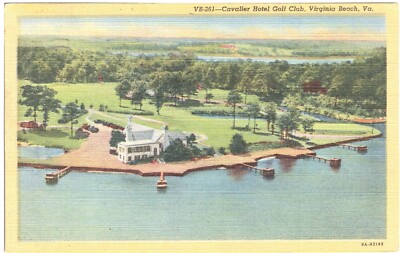 CAVALIER HOTEL GOLF CLUB, VIRGINIA BEACH, VA - PC3067 | eBay