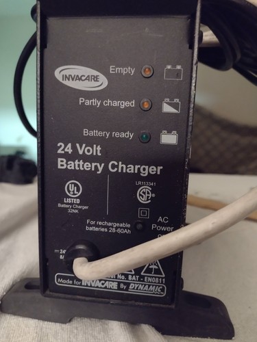 Dynamic Invacare 24 Volt 8 AMP Battery Charger Bat-EN0811 For ...