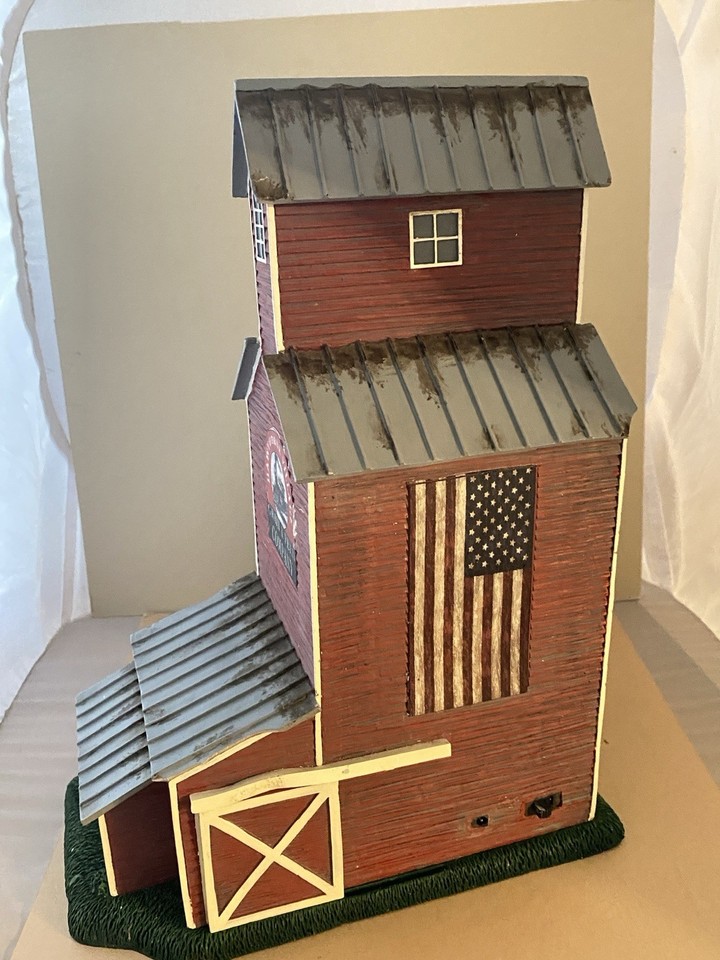 Farmers Grain Elevator No.0590 Hawthorne Village Model Train Layout | eBay