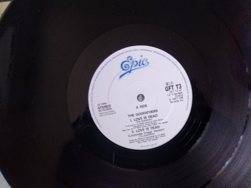 Godfathers Love Is Dead 1988,12 inch Single | eBay UK
