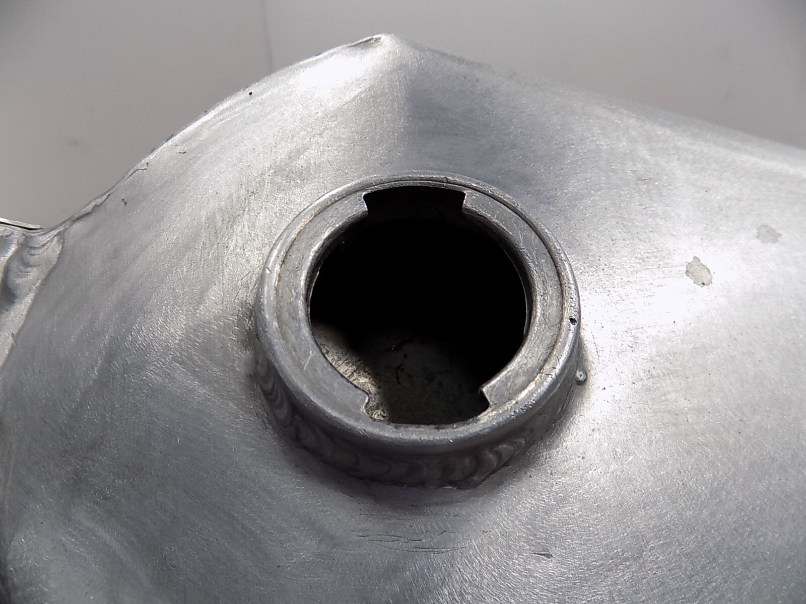 70's Maico Aluminum Coffin Style Gas Tank Dents | Very Nice