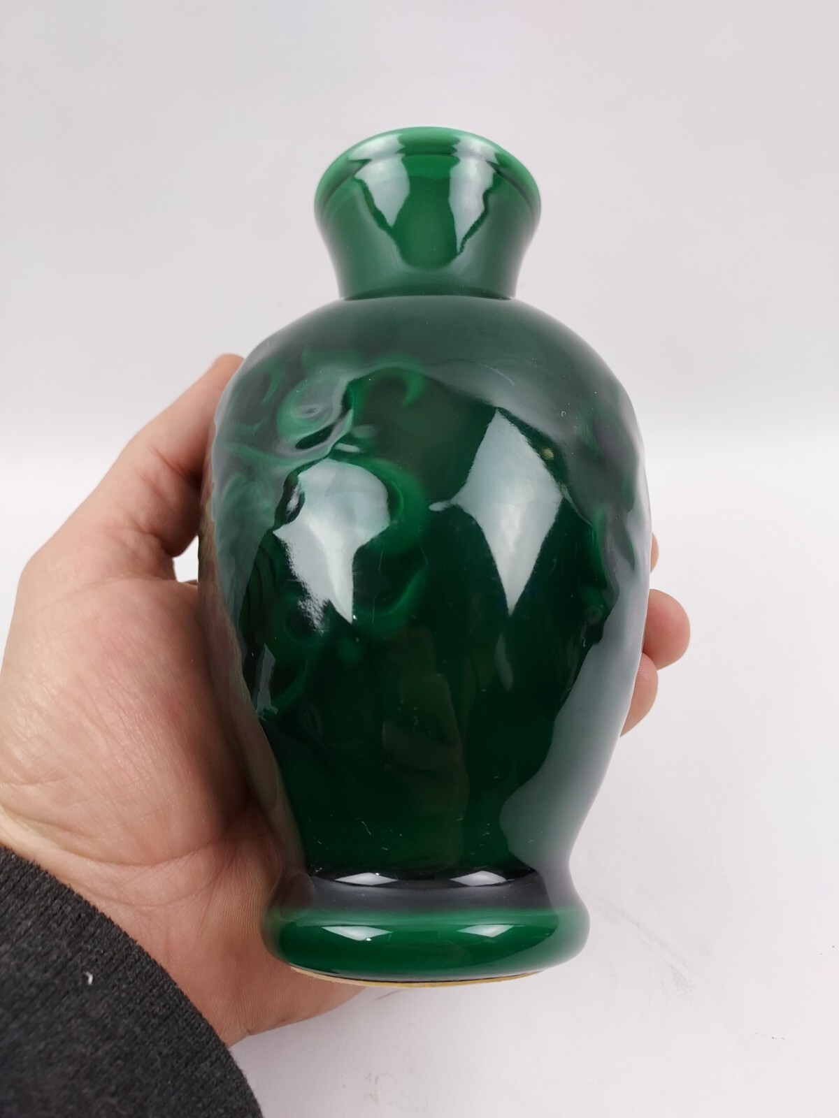 Vintage 1981 Avon Spring Bouquet Fragranced 7” Vase Jade Green | eBay