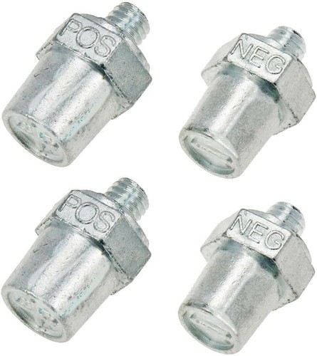 4pcs Side Terminal Charging Posts Fit positive negative battery cable ...