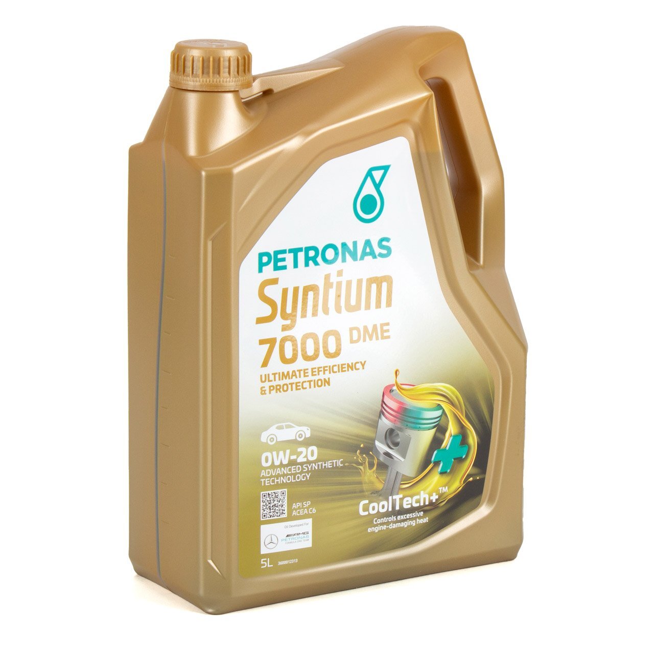 7L PETRONAS Syntium 7000 DME 0W-20 Motoröl Öl API SP ACEA C6 MB 229.71 ...