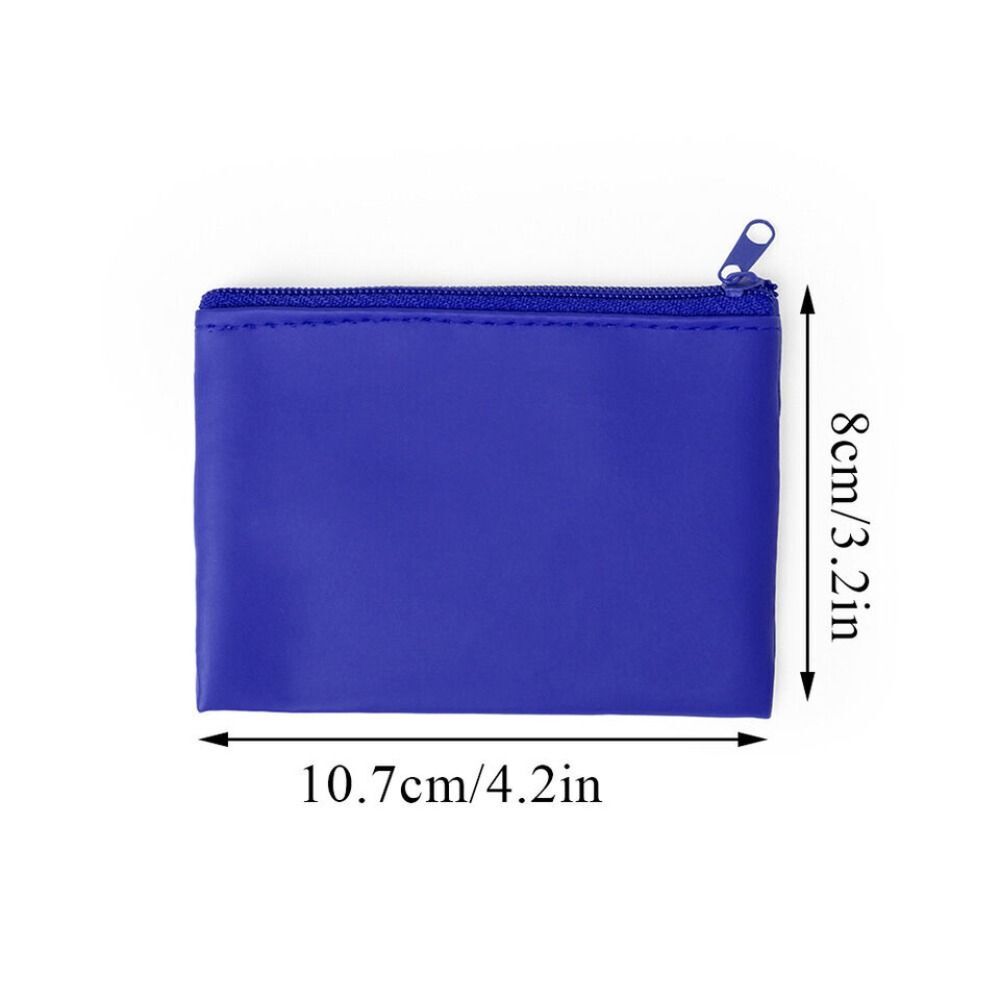 Zipper Coin Purse Solid Color Money Bag New Small Storage Bag | eBay ...