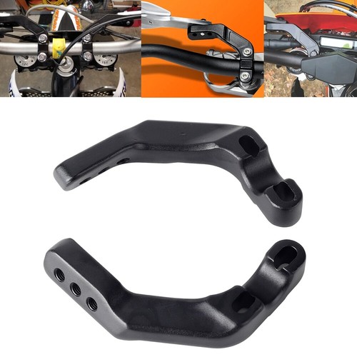 1 Pair Aluminum 22.2mm Handle Bar Hand Guard Mounting Bracket Universal ...