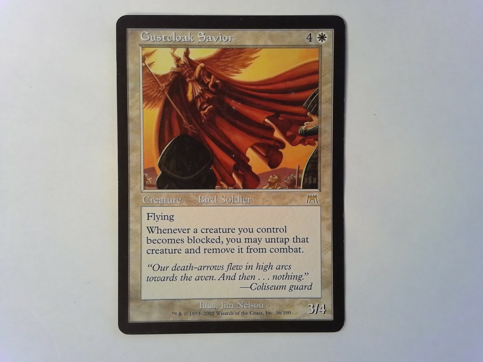 Gustcloak Savior Onslaught - Magic the Gathering MTG - White | eBay