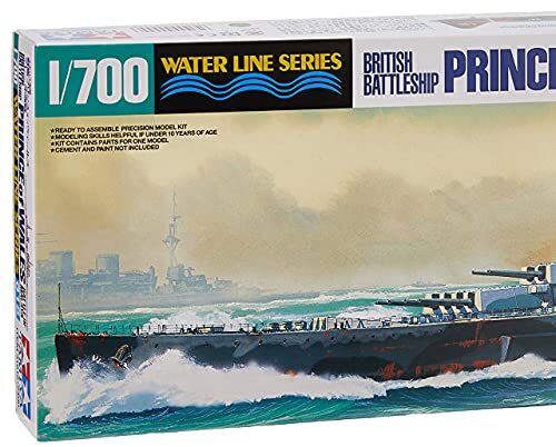 Tamiya 31615 1/700 British Battleship Prince of Wales Plastic Model Kit ...