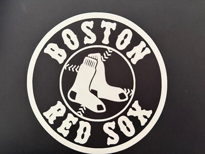 MLB BOSTON RED SOX BASEBALL VINYL STICKER DECAL | eBay