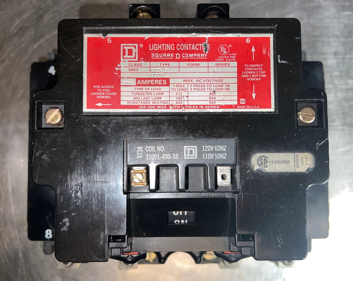 100 Amp 2 Pole Lighting Contactor | Shelly Lighting