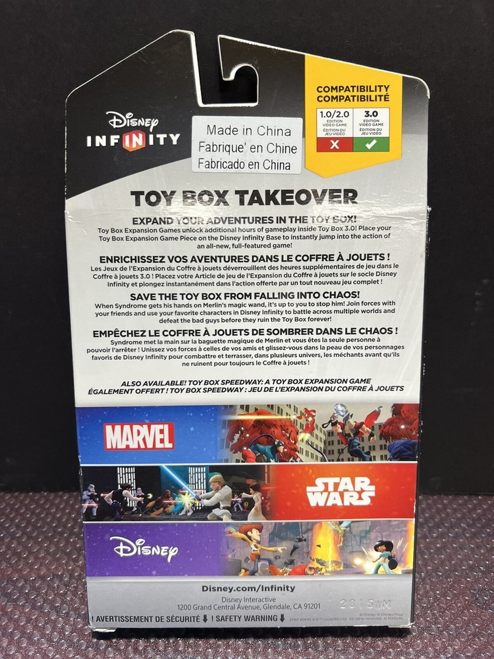 Disney Infinity 3.0 Edition Toy Box Takeover A Toy Box Expansion Game ...