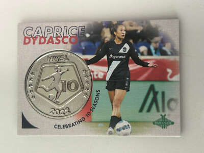 CAPRICE DYDASCO 2022 Parkside NWSL Paramount 10th Season Coin Relic ...