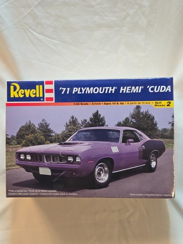 '71 Plymouth Hemi 'Cuda Plastic Model Kit by Revell #85-2943 | eBay