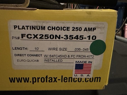profax mig gun Fronius System Connector | eBay