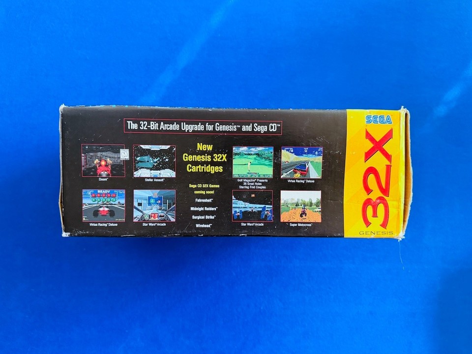 Sega 32x for Genesis Console with S-Video MOD CIB Complete Does Not ...