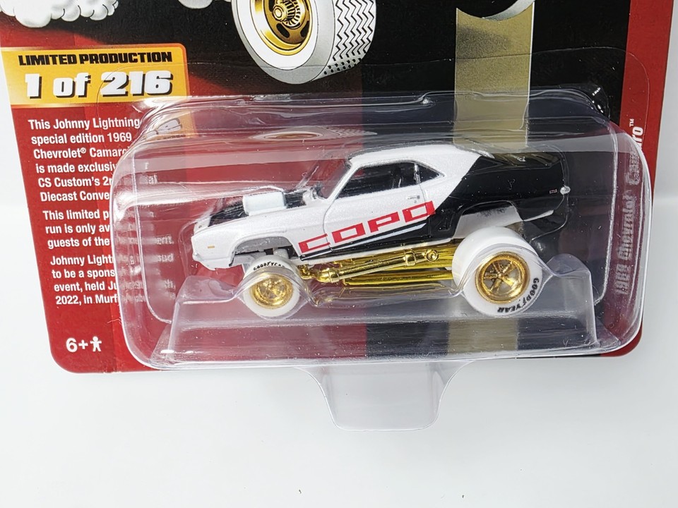 JOHNNY LIGHTNING WHITE LIGHTNING ZINGERS 1969 CHEVROLET CAMARO DINNER ...