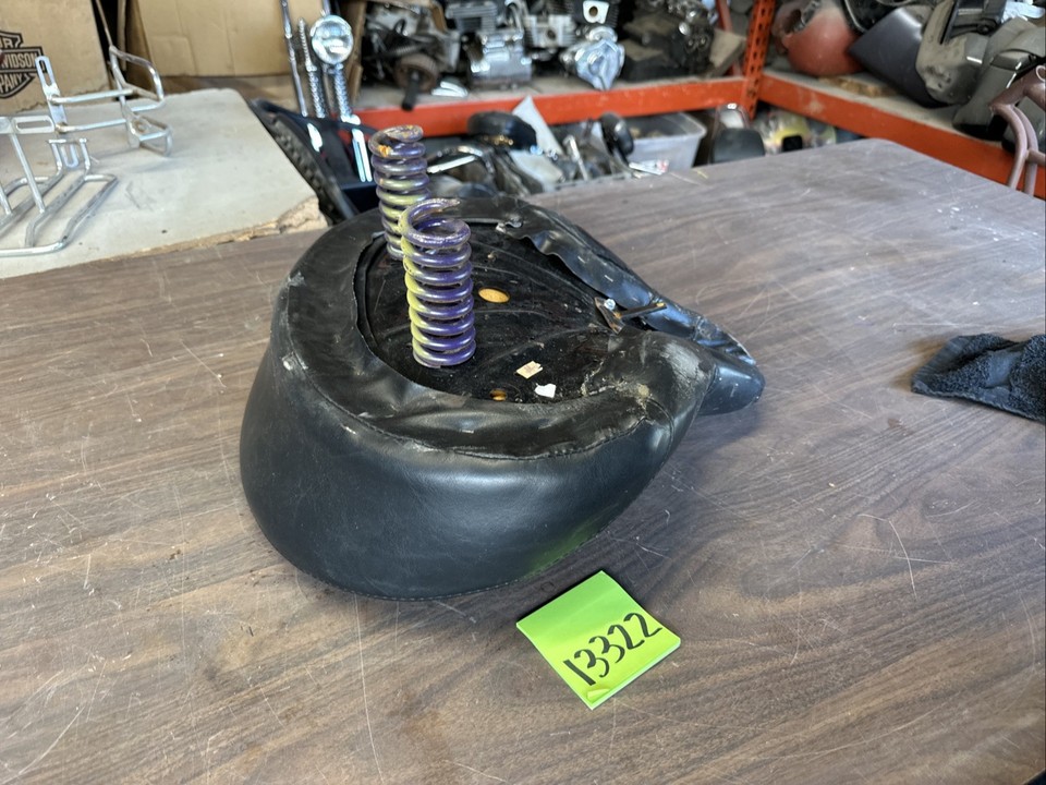 Harley Police Solo Seat Fxr Fxrp Cop Bike OEM Evo 90’s Used Shovelhead ...