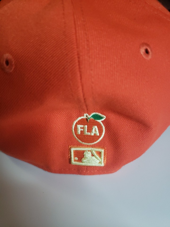 Orange Florida Marlins 1997 World Series Orange Patch MLB New Era ...