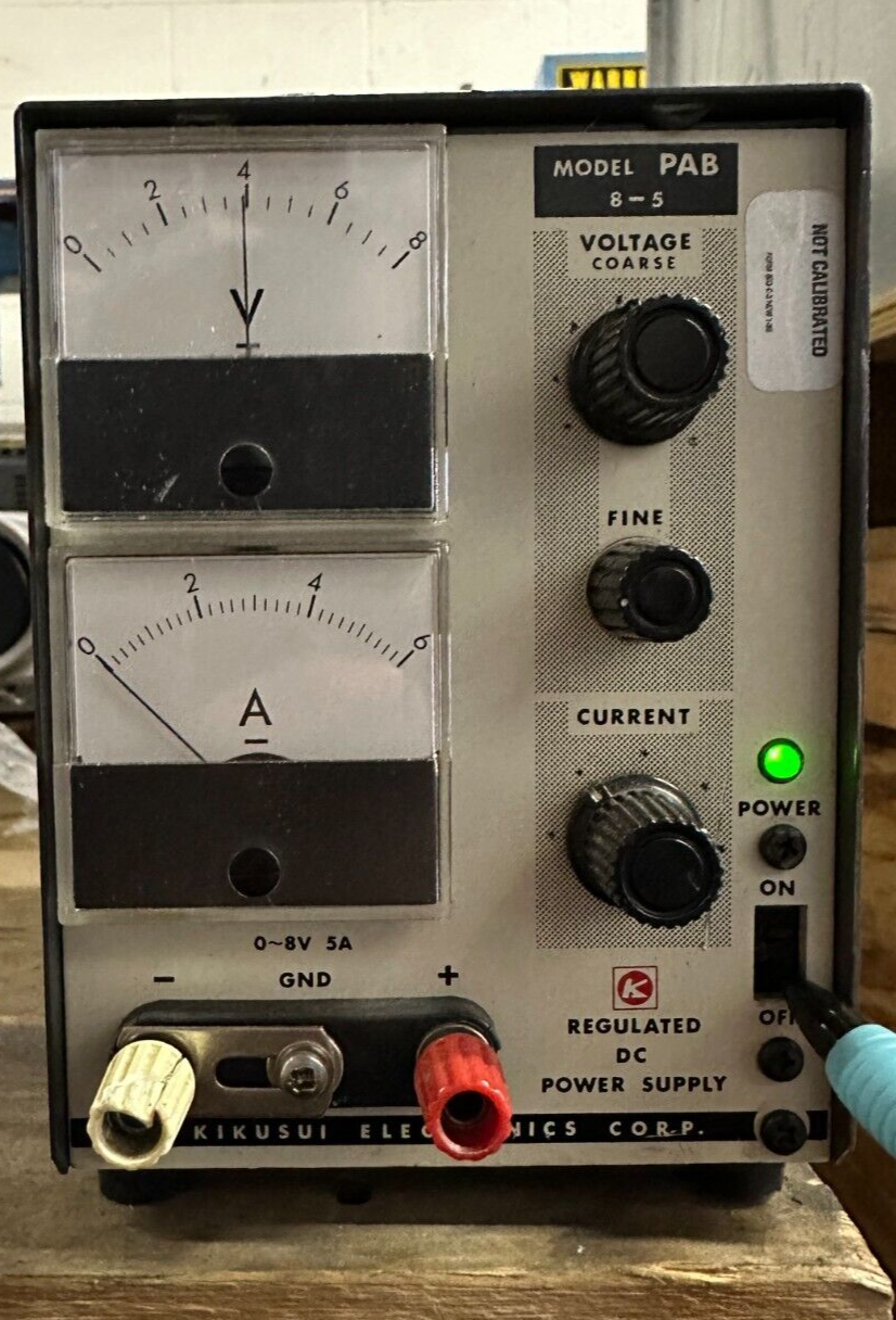 Kikusui PAB 8-5 8v 5a Regulated Variable DC Power Supply | eBay