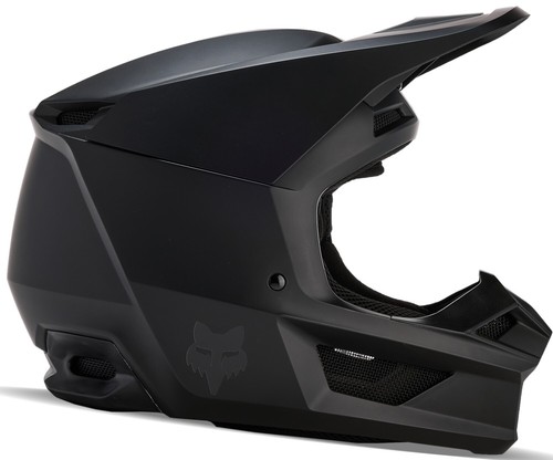 Fox Racing V1 Core MX Offroad Helmet Matte Black SM | eBay
