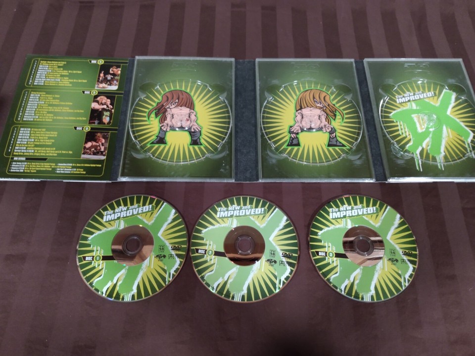 WWE - The New and Improved DX (DVD, 2007, 3-Disc Set) Degeneration X | eBay