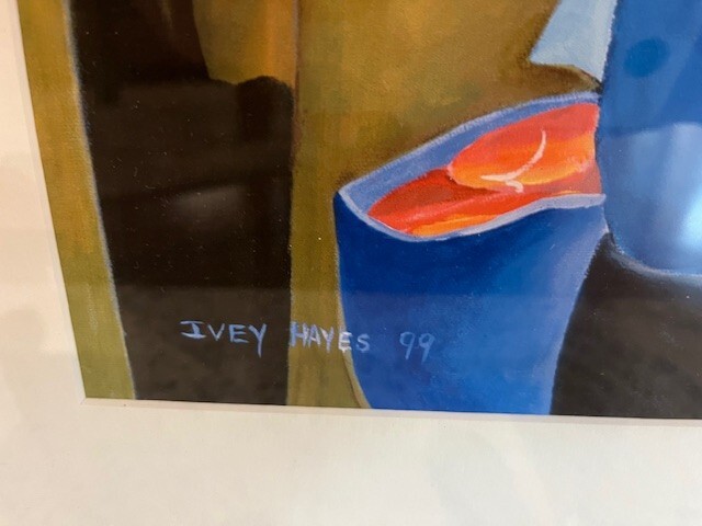 Stunning Giclee Hand-Signed Artwork by Artist Ivey Hayes, Framed, 26 ...