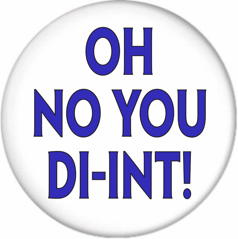 OH NO YOU DI-INT! SHANAYNAY FROM MARTIN HALLOWEEN COSTUME 3" Pin Back ...