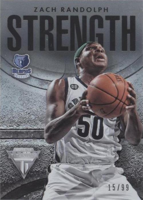 2013-14 Panini Titanium - Strength Zach Randolph #9 /99 for sale online ...