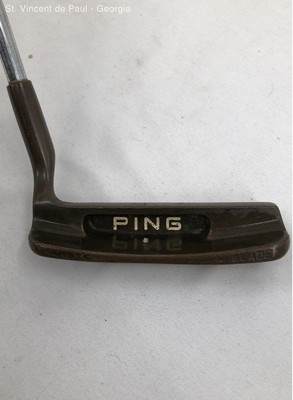 Vintage Ping By Karsten Manganese Bronze J Blade Putter Right Handed ...