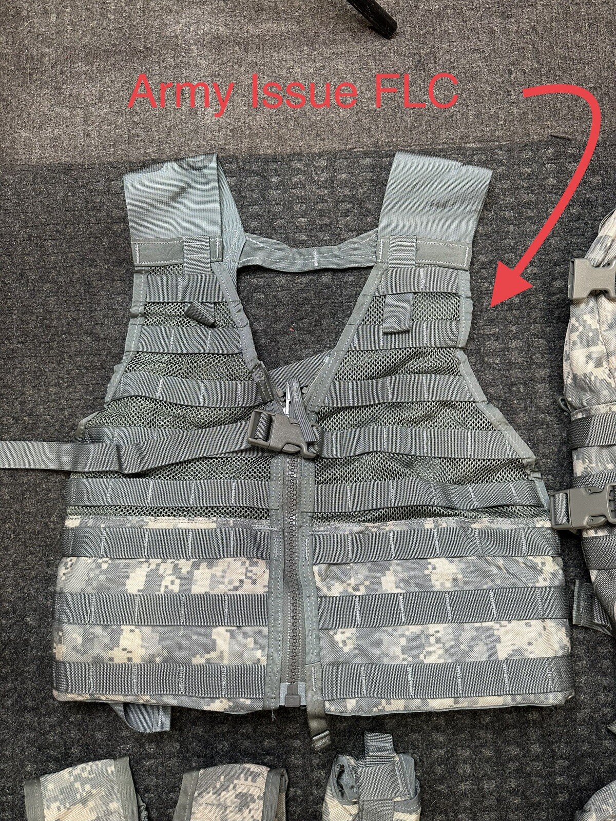 Complete US Army Rifleman Kit! 15 Pieces! Assault Pack, Vest, Waist ...