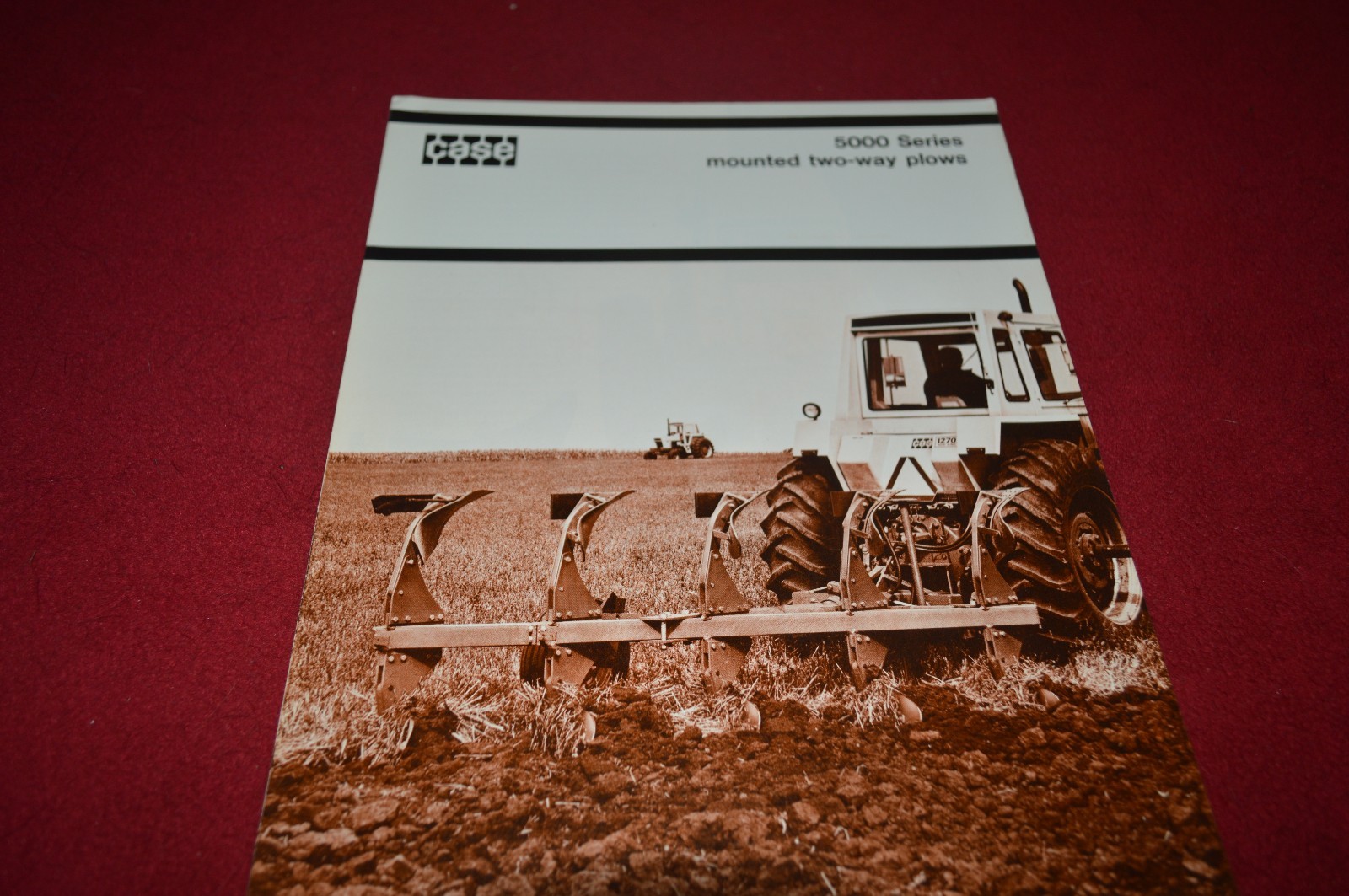 Case Tractor 5000 Series Mounted Two Way Plow Dealer's Brochure DCPA6 ...