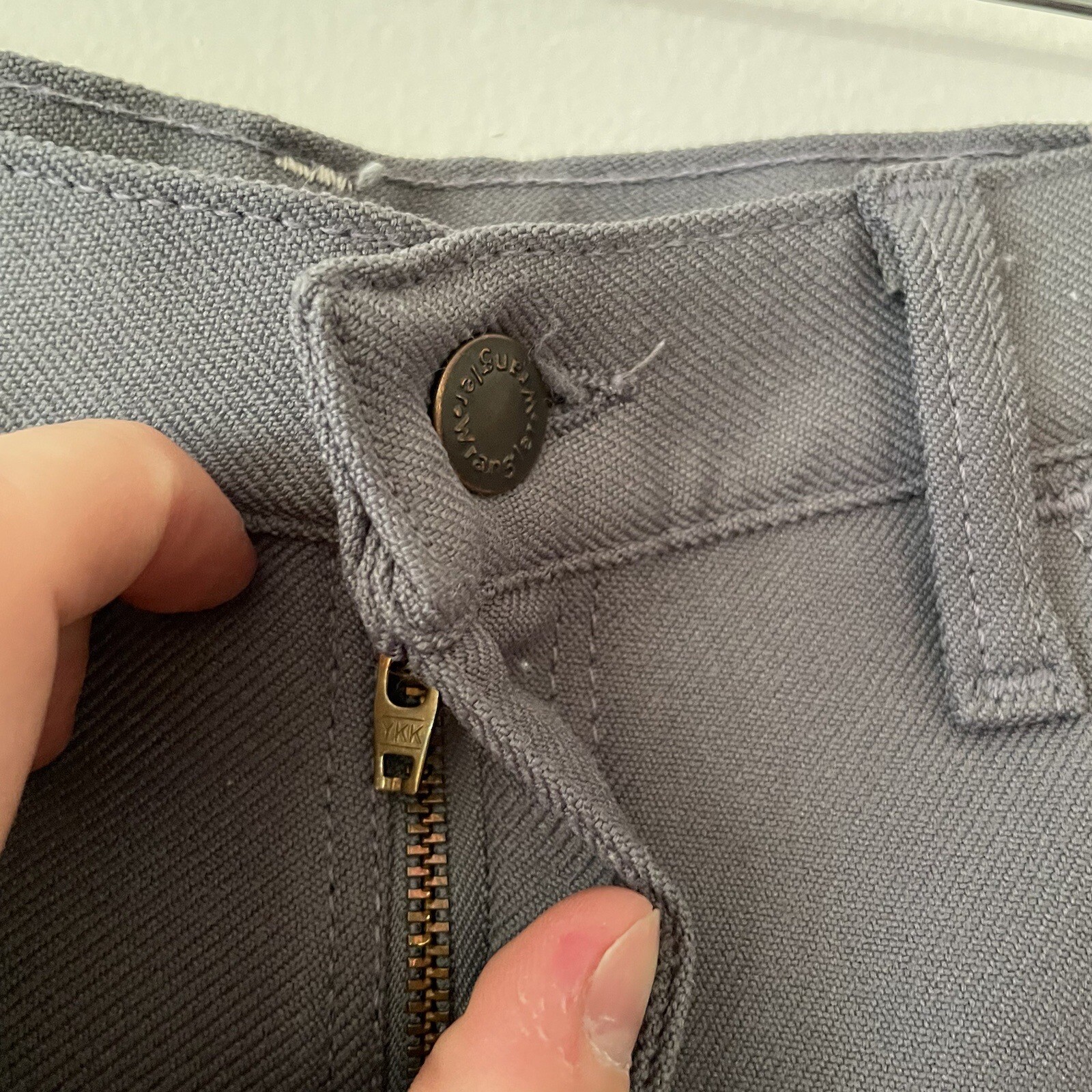 VINTAGE WRANGLER PERMANENT PRESS NO IRON HIGH WAISTED… - Gem