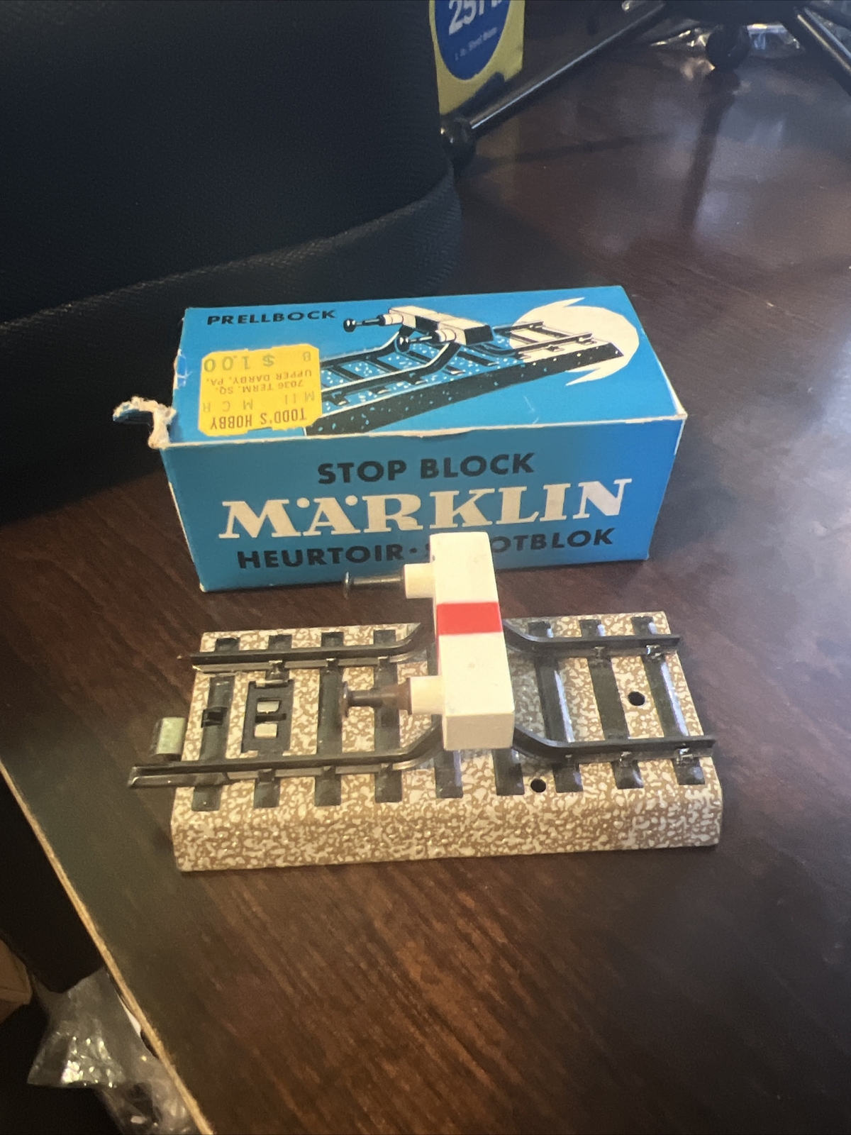Märklin Marklin 7190 M Track Stop Block HO Scale for sale online | eBay