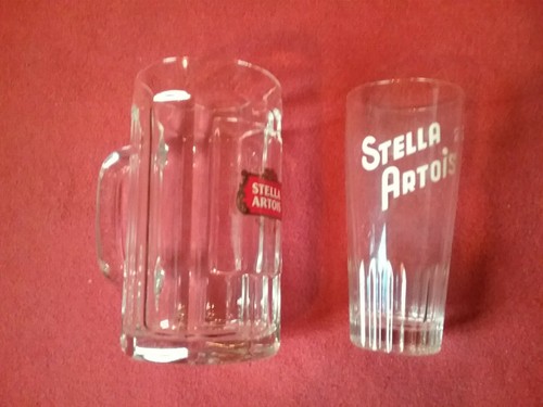 Lot De 2 Anciens Verre A Biere et baron STELLA ARTOIS | eBay