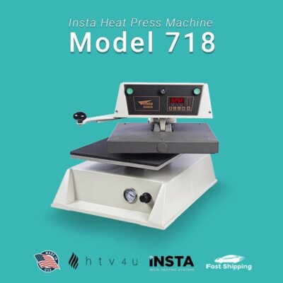 Insta Heat Press Machine Model 718 (Automatic) | eBay