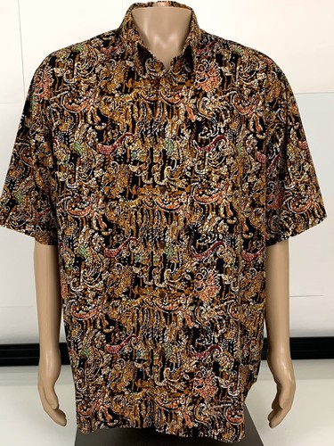 Vintage Straight Down Clothing Company Mens Sz XL Floral Paisley Shirt ...