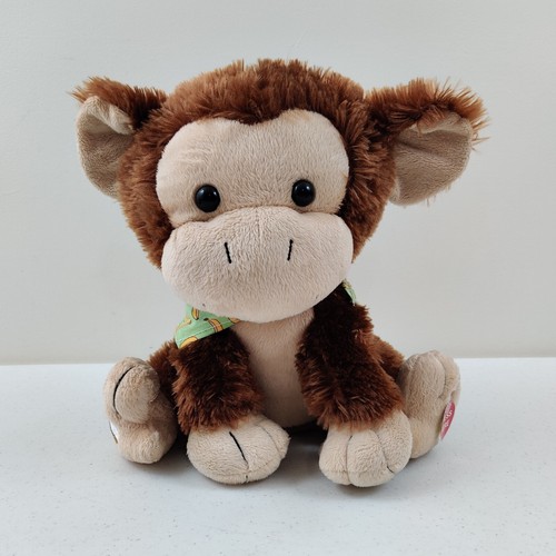 Cuddle Barn My Monkey Marvin Animated Interactive Talks & Sings Apples ...