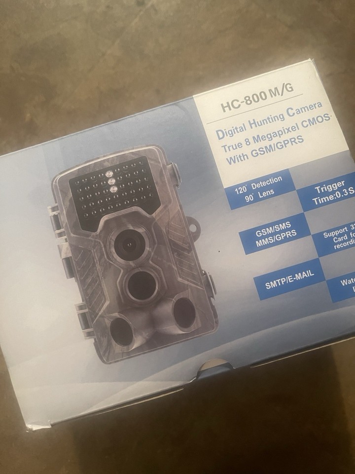 HC-800 M/G Digital Hunting camera True 8 Megapixel CMOS With GSM/GPRS ...