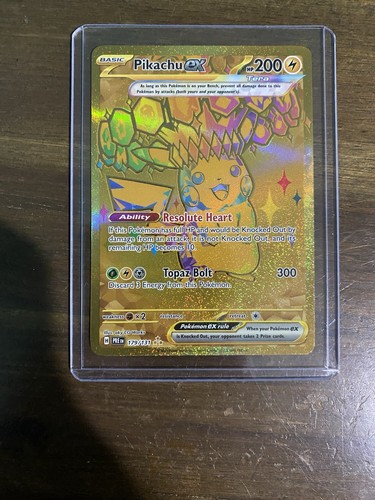 Pokémon Pikachu EX 179/131 Prismatic Evolutions Hyper Rare NM | eBay
