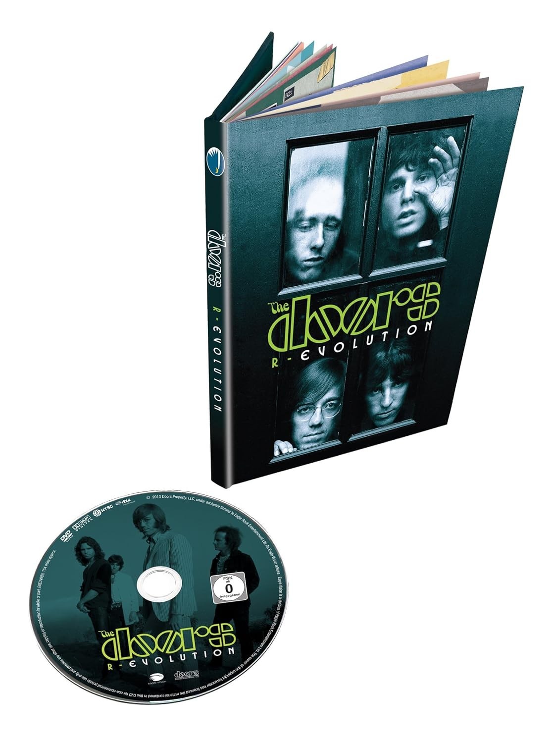 The Doors; R-Evolution (DVD/Book) Deluxe Edition, New, Tiny hole ...