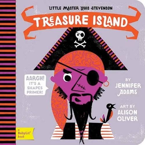 Jennifer Adams Treasure Island (Libro de cartón) BabyLit Classics ...