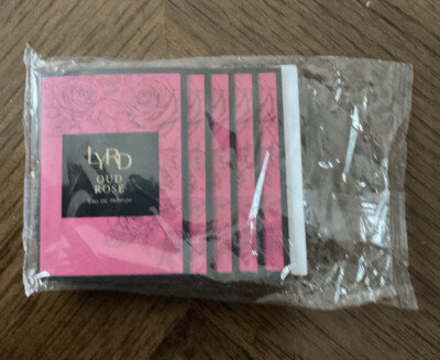 Avon Lyrd Oud Rose Womens Perfume Samples (5) Vials Passionfruit Rose ...
