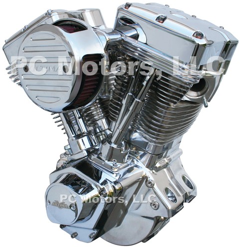 ULTIMA EL BRUTO 107” POLISHED FINISH EVOLUTION HARLEY ENGINE MOTOR ...