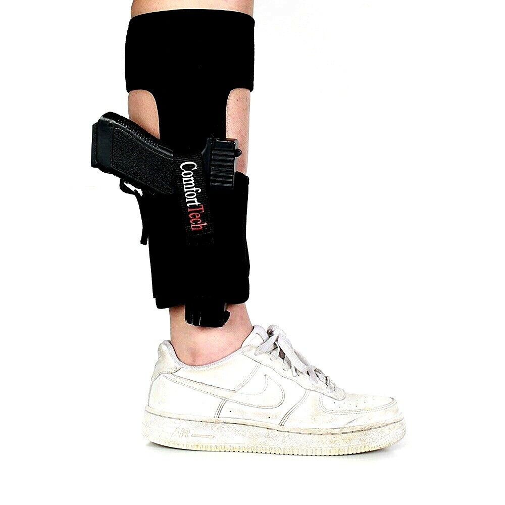 Concealed Carry Ankle Gun Leg Holster Right compatibe LCP 380 Glock 42/ ...