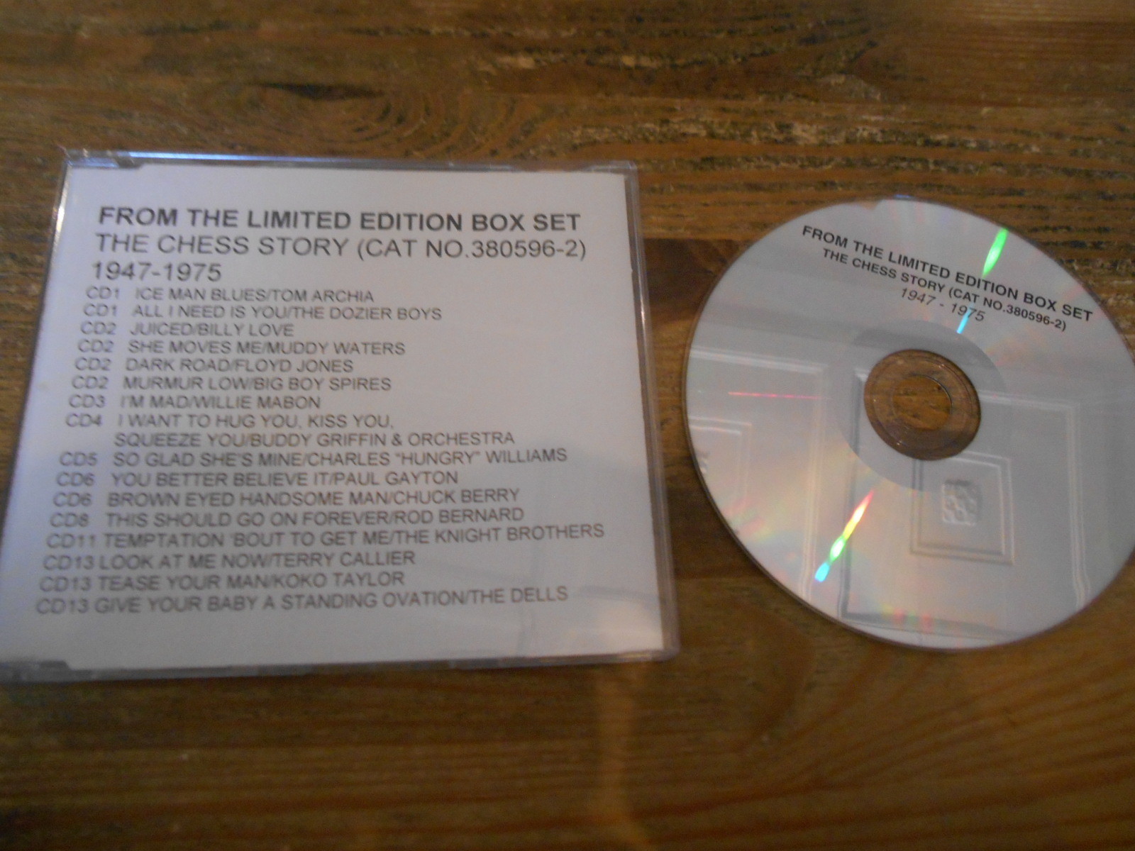 CD VA The Chess Story 1947-1975 (16 Song) PRIVATE PRESS sc | eBay UK