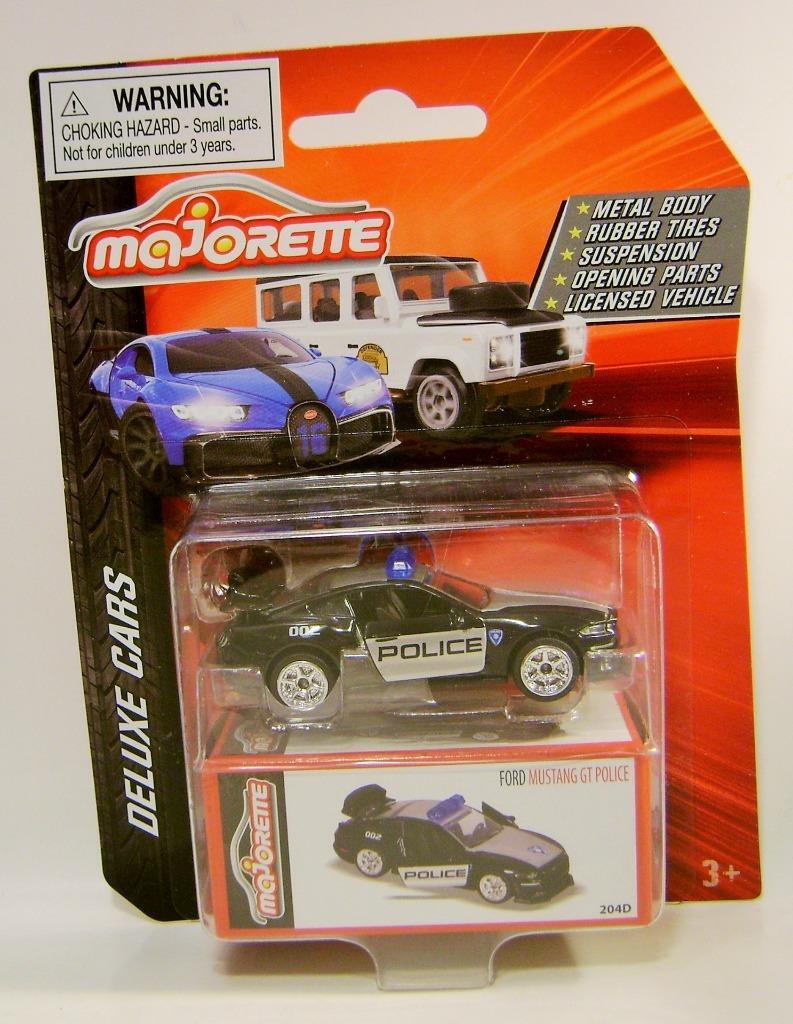 FORD MUSTANG POLICE COP CAR DELUXE CARS EDITION MAJORETTE DIECAST 2022 ...
